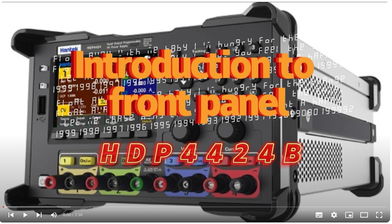 HDP4000 Series - Hantek Electronic & Your testing solution provider