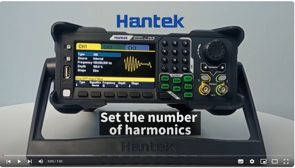 HDG3000C Series - Hantek Electronic & Your testing solution provider