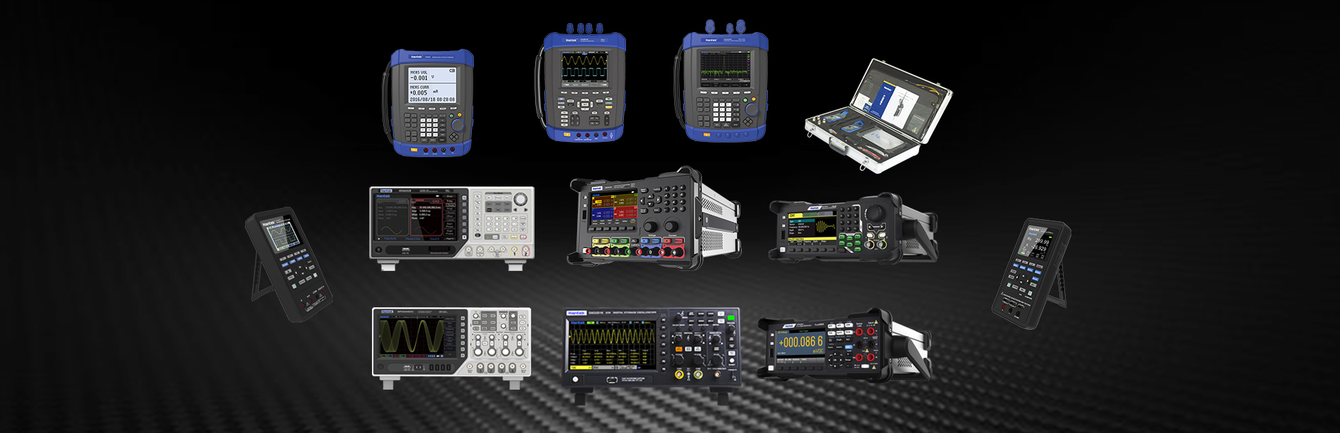 Oscilloscope - Digital oscilloscope - Waveform generator - Multimeter ...